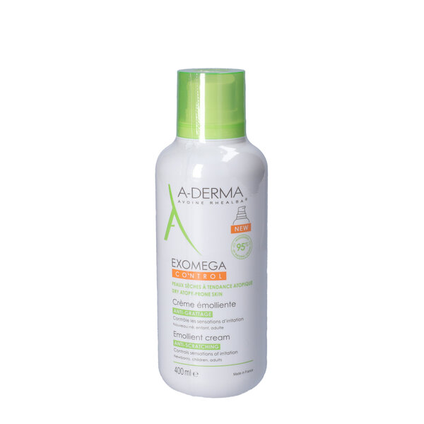 A-Derma Exomega Control Cream 400 ml | Køb på DinApoteker.dk